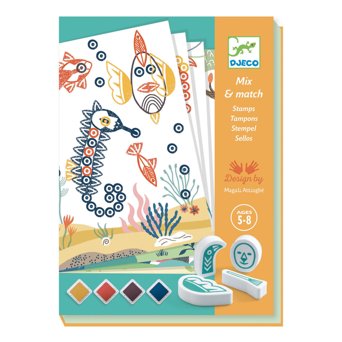 Tampons animaux - Coffret tampons – L'univers des Petits Jacou